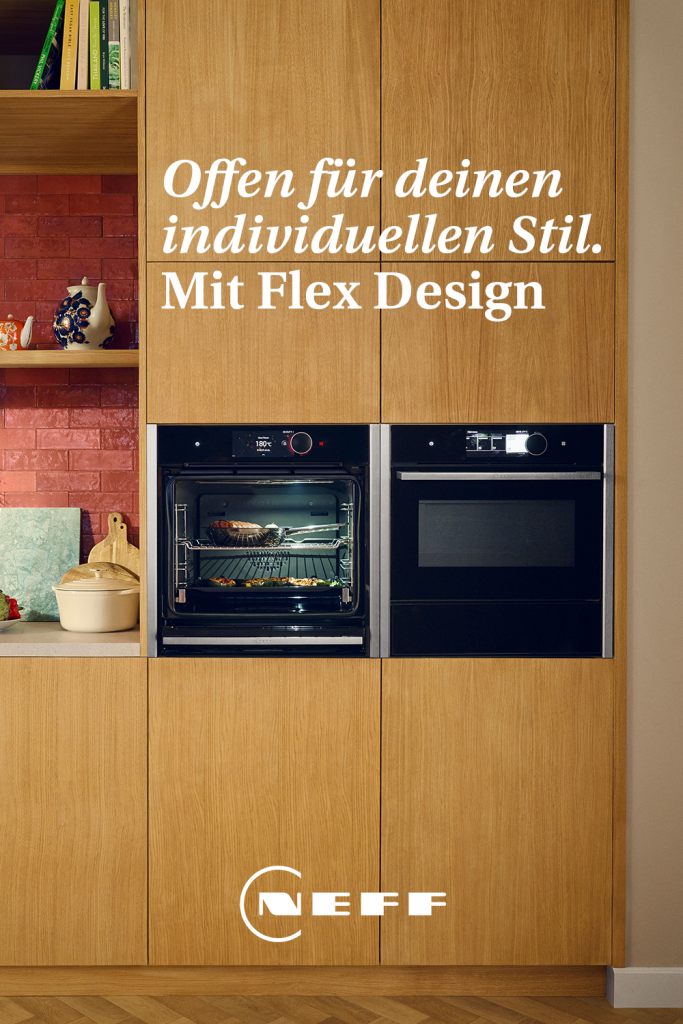 Flex Design von NEFF: Vier neue Farben für Backofen, Kochfeld ...